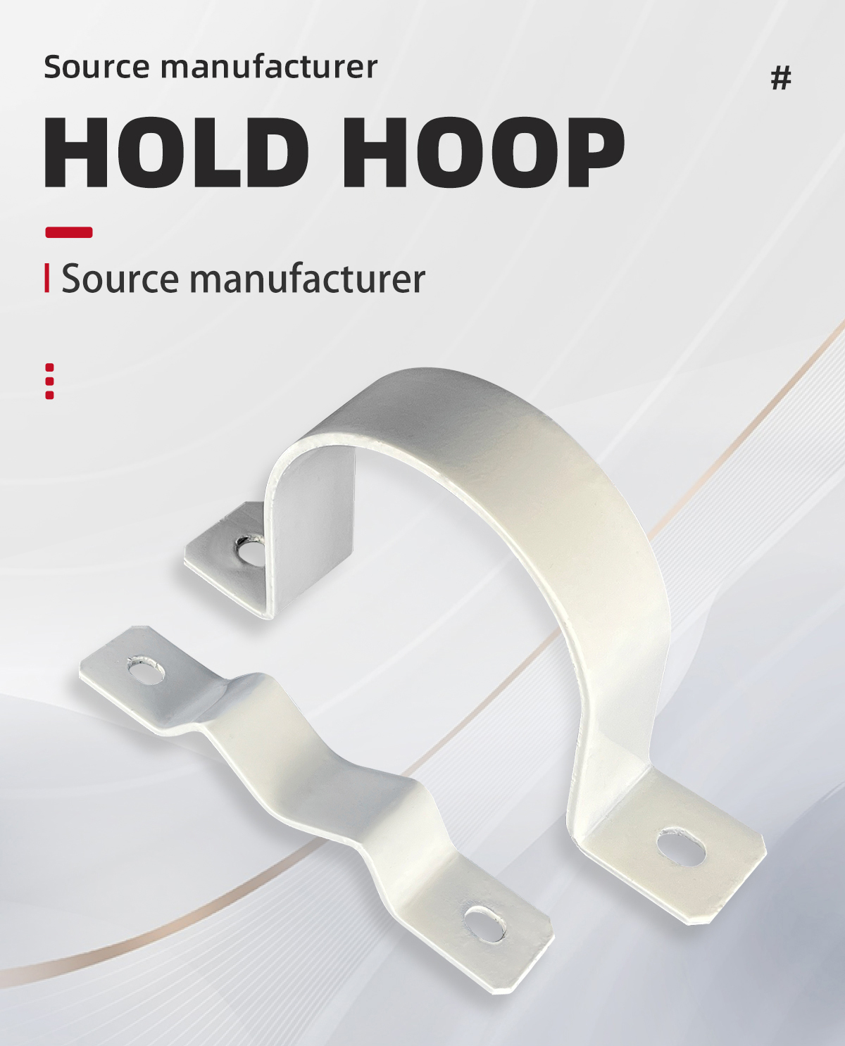 Electric Power Pole Clamp Hold Hoop Pole Line Fitting from China ...